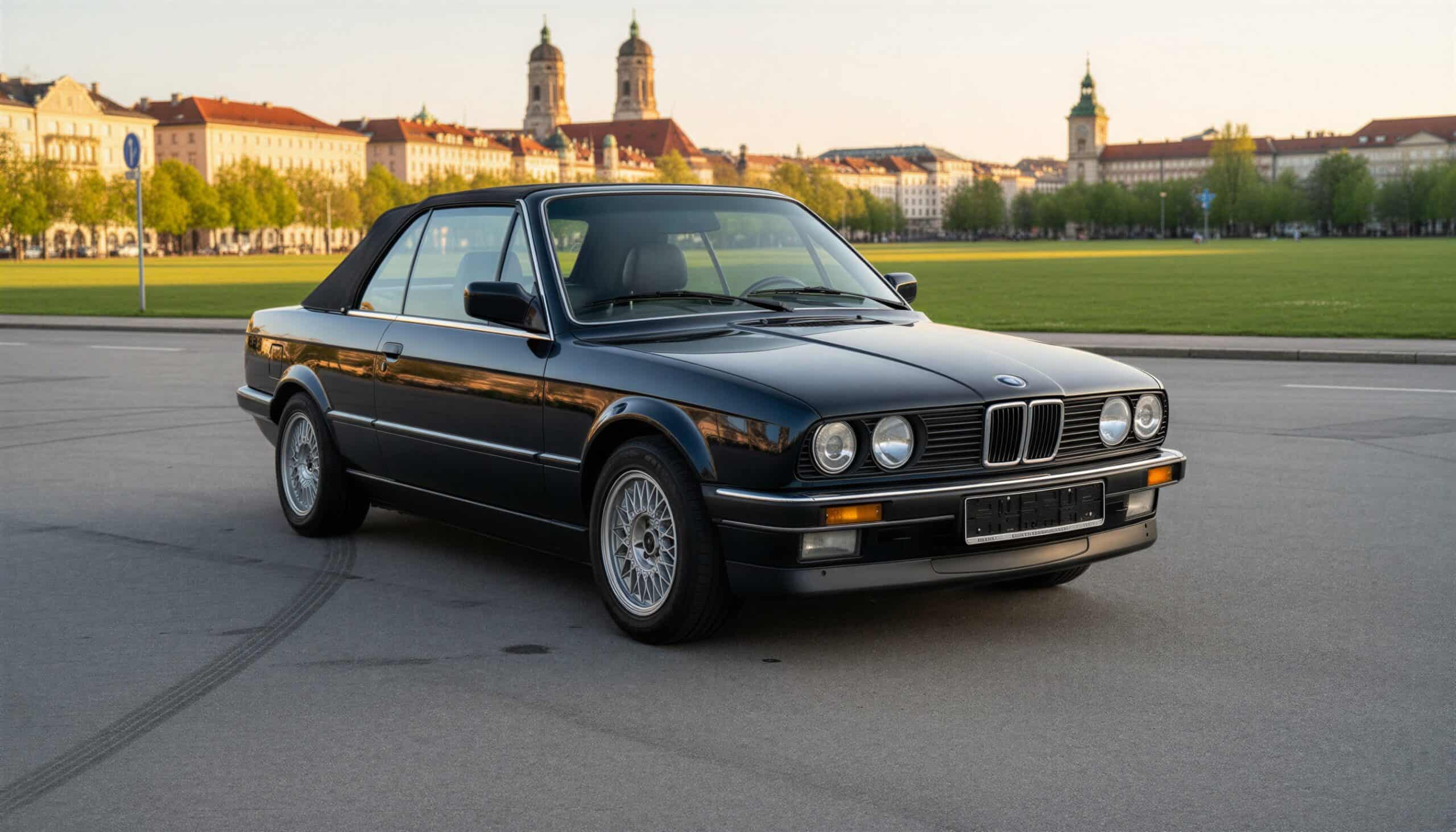 BMW 320i Cabrio Oldtimer mieten in München- DRIVAR®